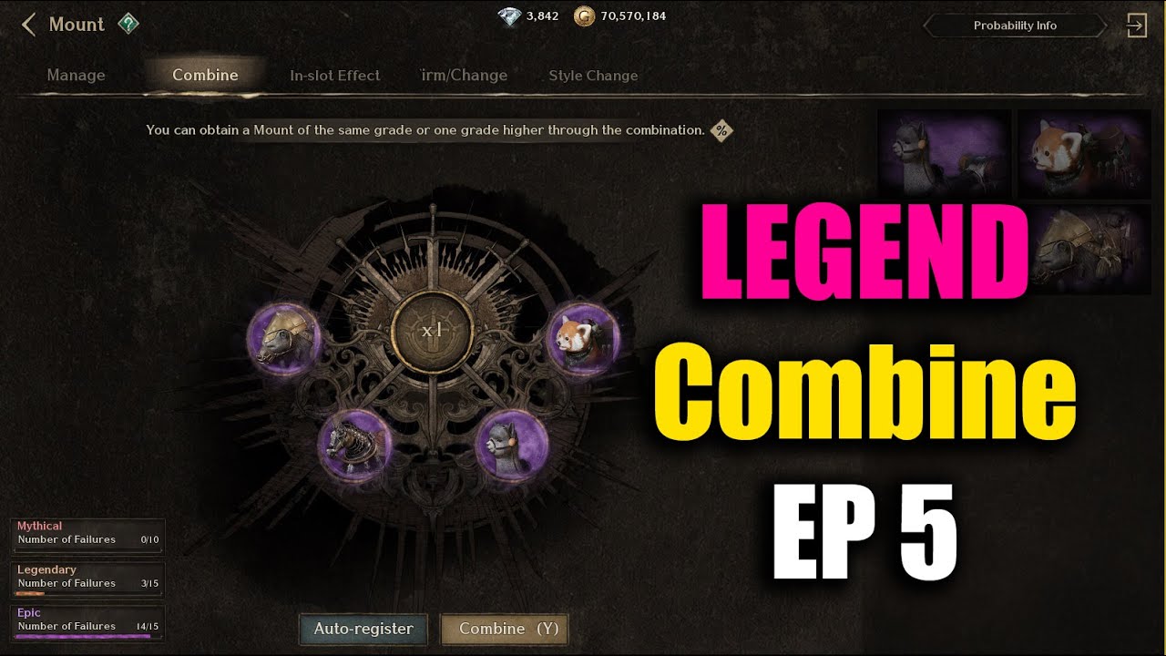 Night Crows Combine Legend EP 5 - YouTube