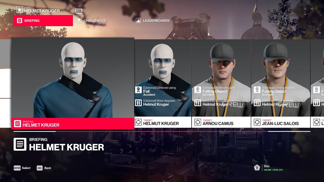 Hitman 2 - Featured Contract: Helmet Kruger (SA) - YouTube