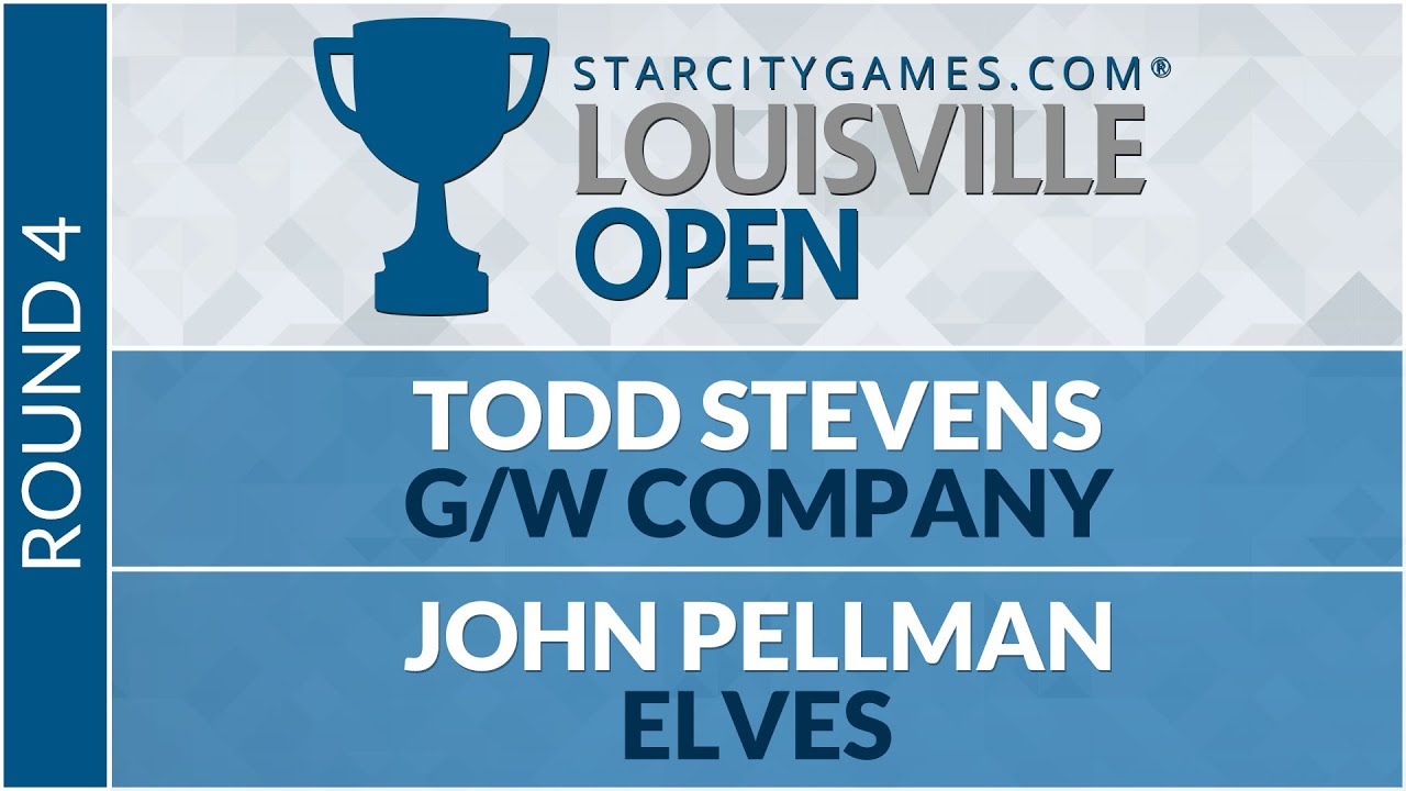 SCGKY - Round 4 -Todd Stevens vs John Pellman [Modern] - YouTube