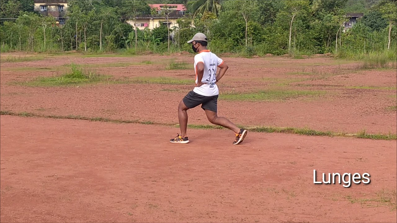 ABC Running Drills | Walking Lunges| Exercise Number 14 - YouTube