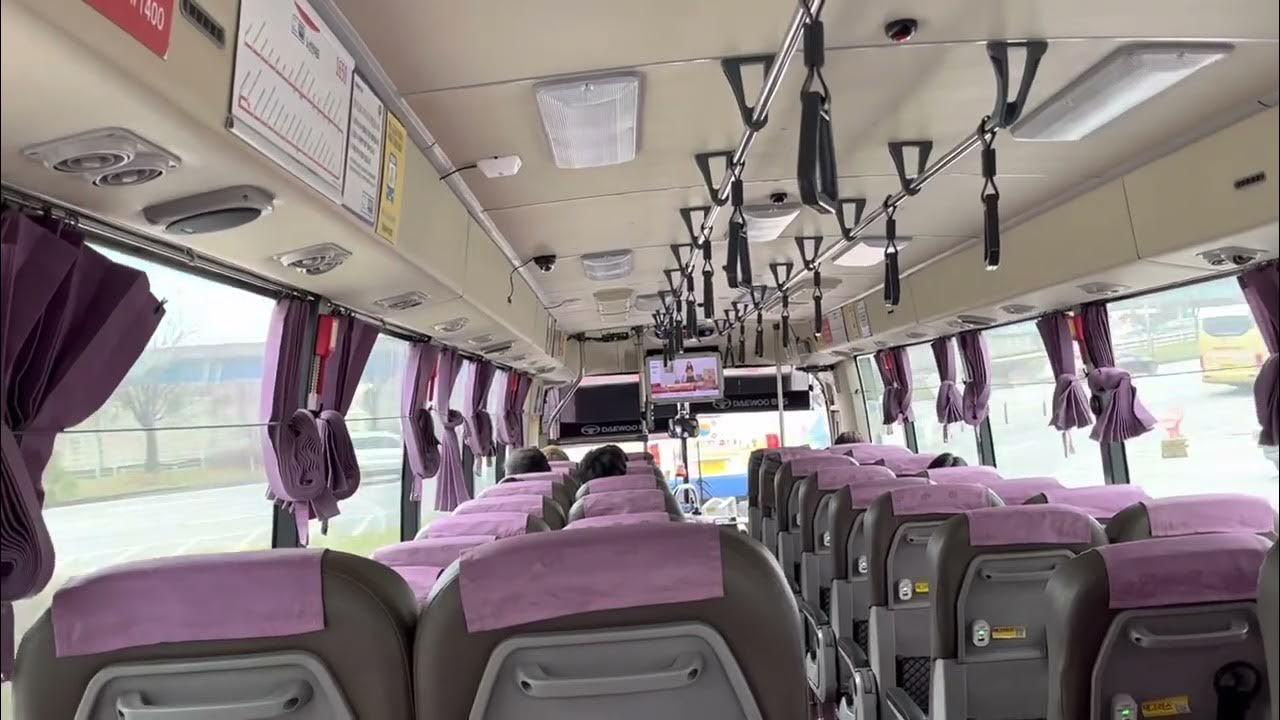 KD경기여객 1650번 2017년식 FX116 하모니 디젤 차량 주행영상, 엔진음 (DL08P 340PS) - YouTube