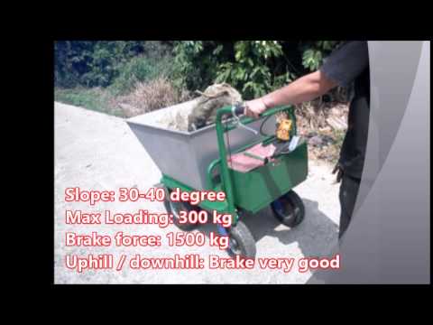 Electric Brake WheelBarrow - YouTube