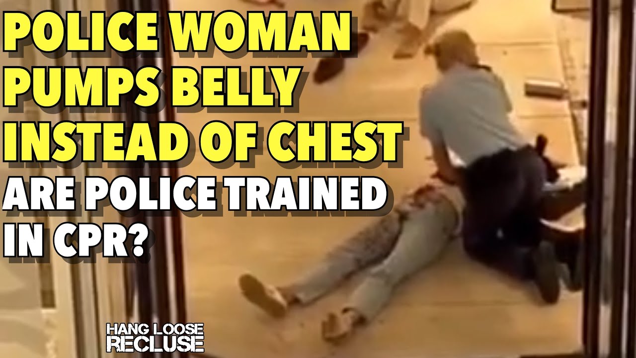 Was this Sydney Police Woman Trained to do CPR Properly? - YouTube