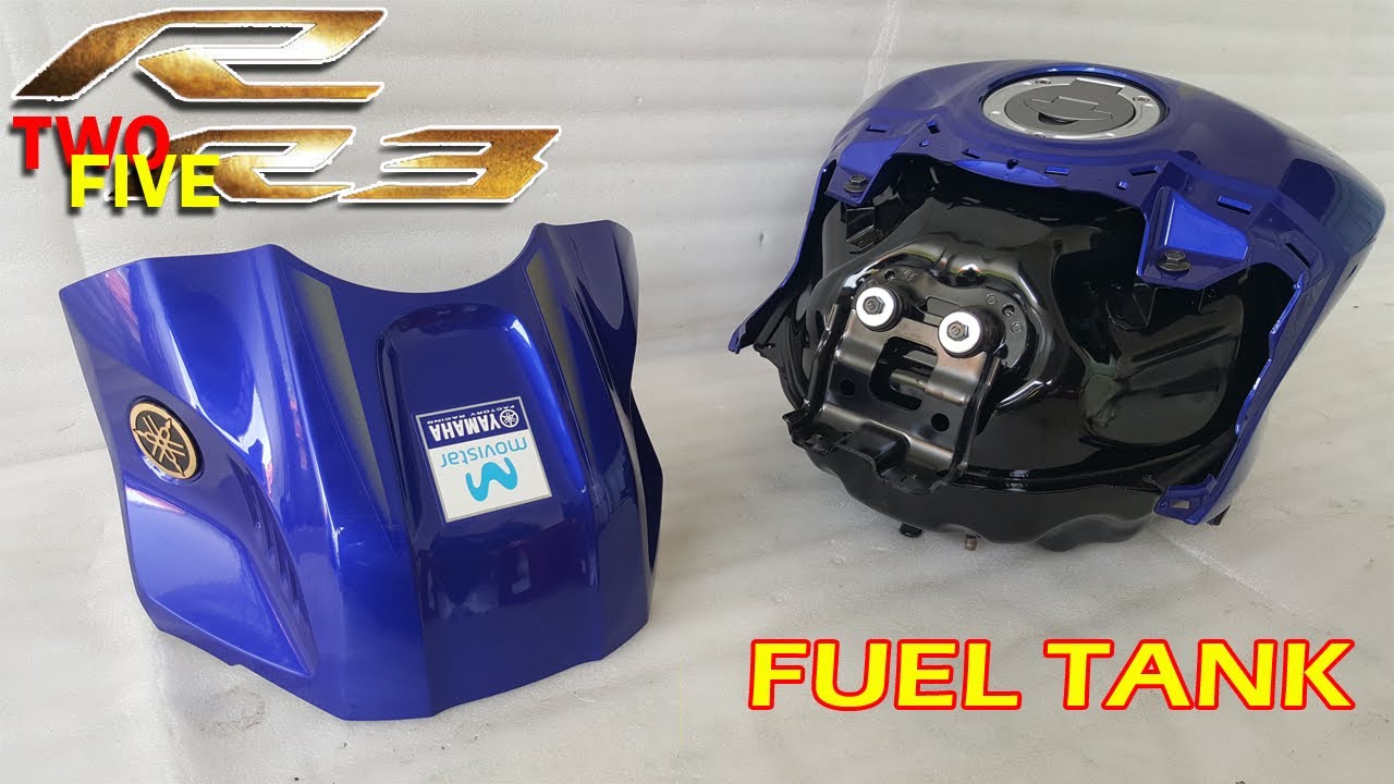 CONVERT YZF-R25/R3 OLD TO YZF-R25/R3 2019 #04 FUEL TANK - YouTube