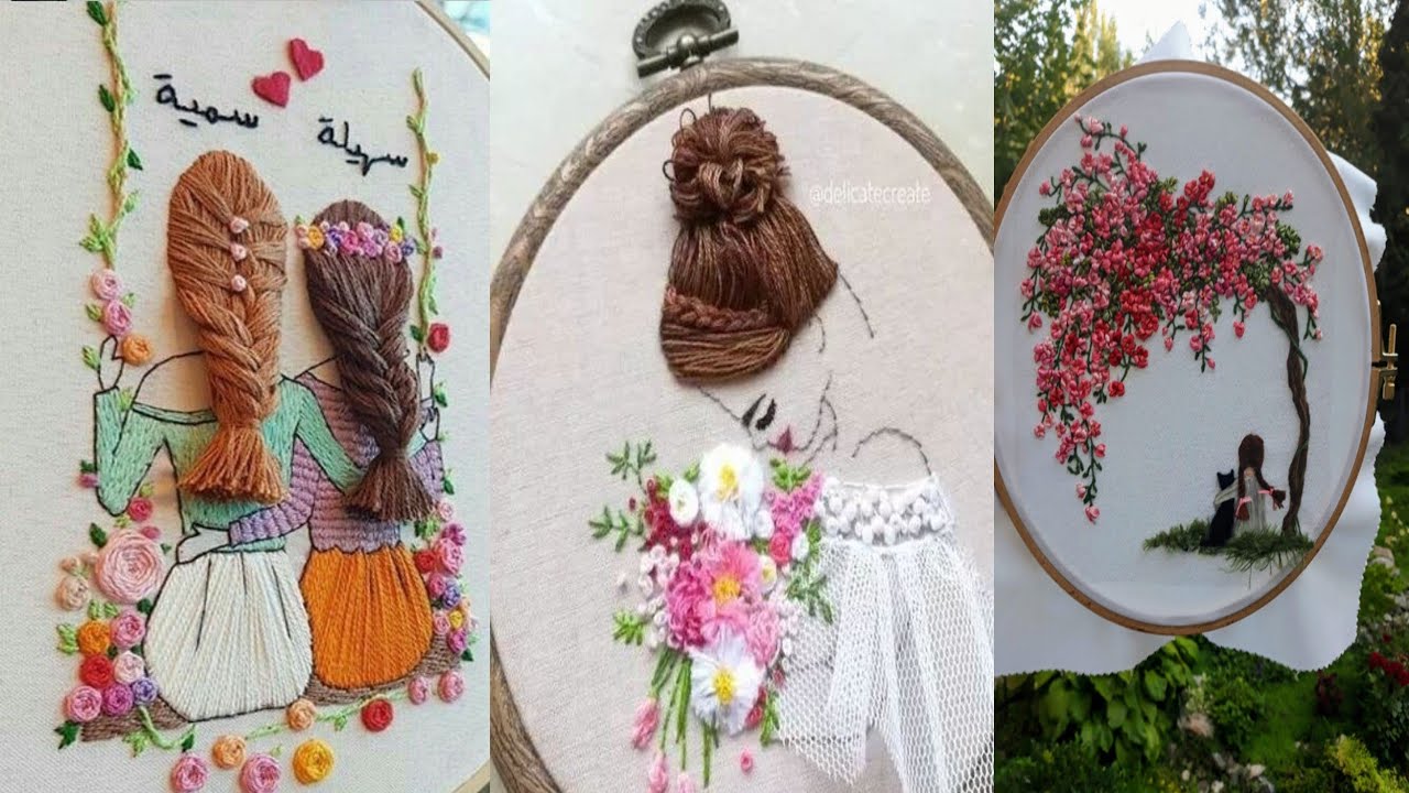 Hand | Embroidery | Dolls_-_-_-_ - YouTube