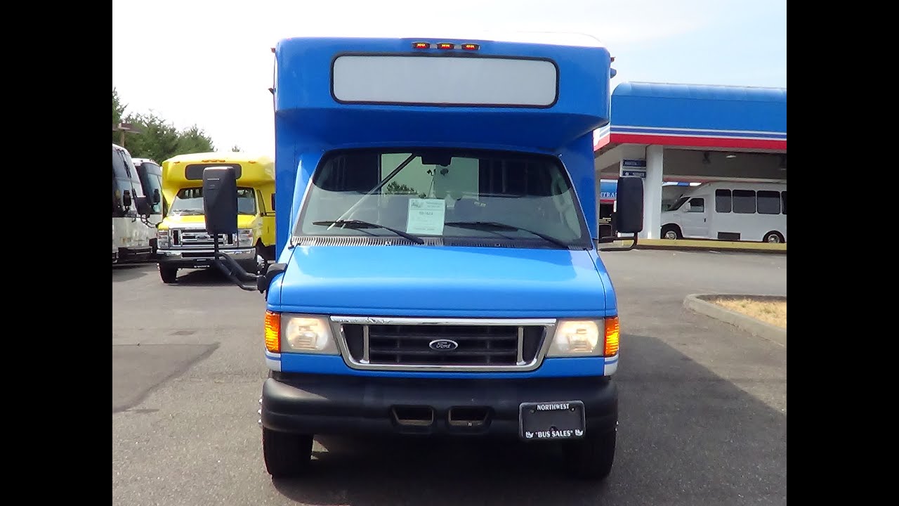 Northwest Bus Sales Used 2007 Ford Coach and Equipment 14 Passenger ...