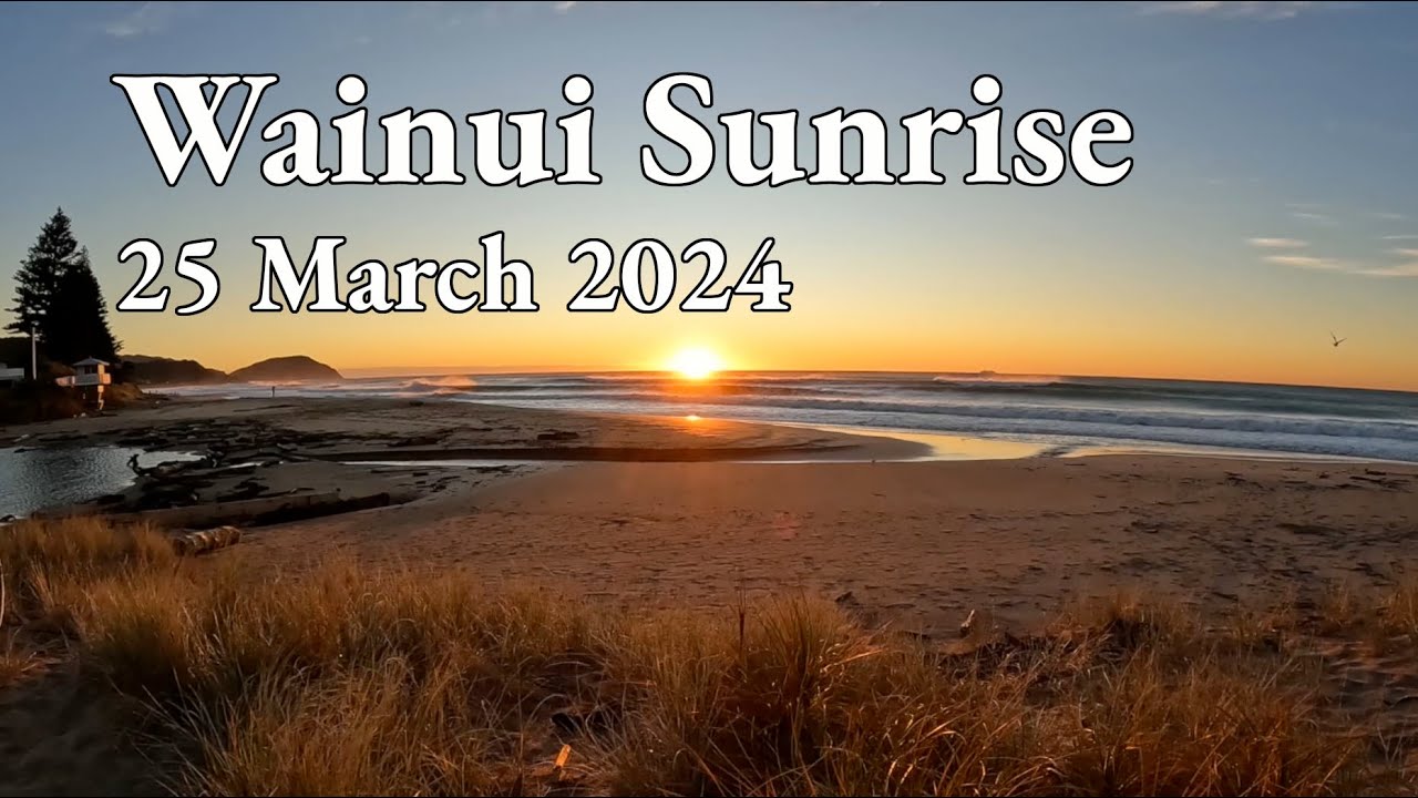 World's first sunrise, daily. Relax and watch the day dawn: 25 March ...