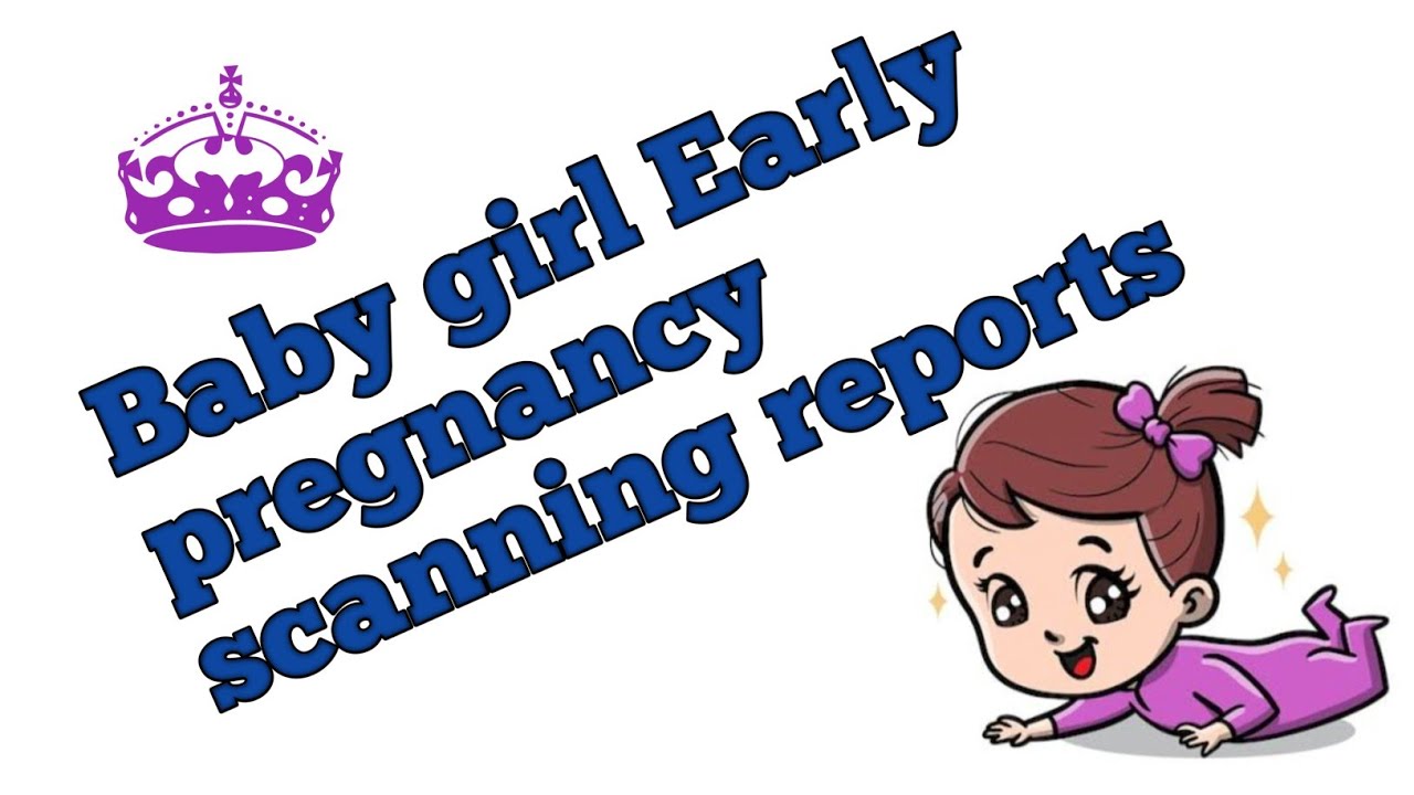 9 weeks baby girl Early pregnancy scanning reports..//Tanu Thinks ...