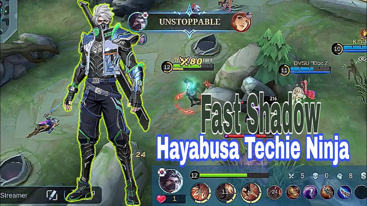 Fast and Fast Shadow Hayabusa Techie Ninja !!! - YouTube