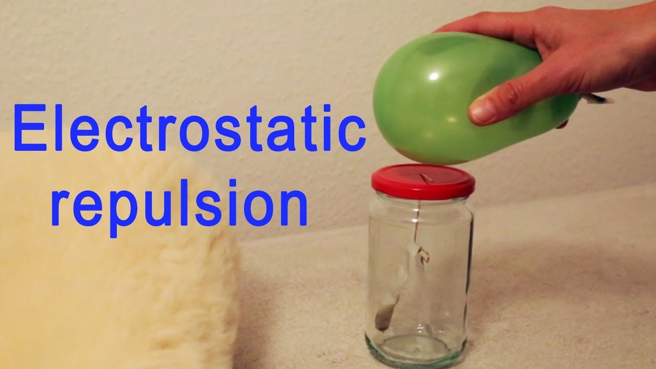 Electrostatic Repulsion YouTube electrostatic-repulsion-youtube