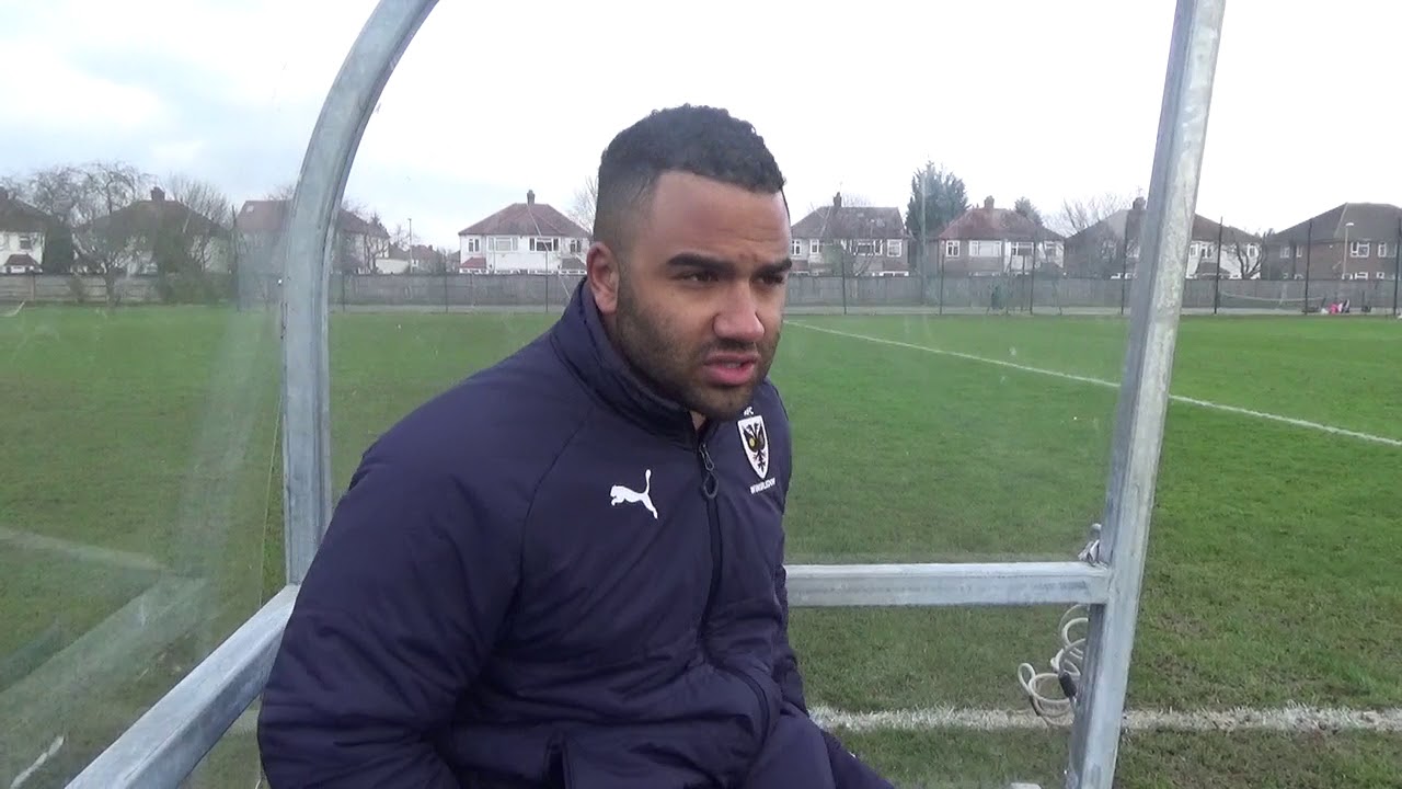 Michael Hamilton interviewed after loss for AFC Wimbledon U-18s - YouTube