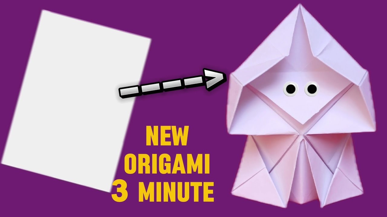 easy origami/ kids origami/ paperwork/ paper crafts/Standard origami ...