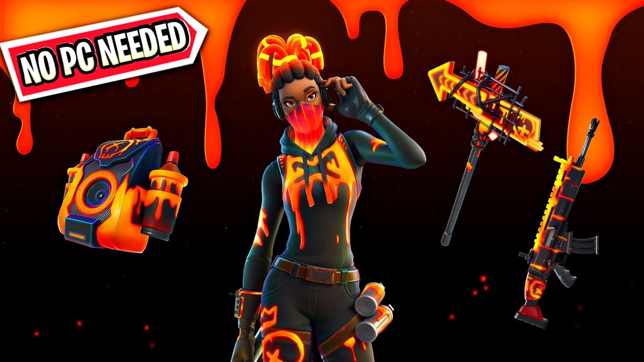 How To Get The NEW FREE Volcanic Assassin Pack *WITHOUT A PC ...