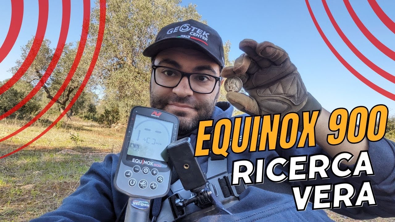 Metal Detector Equinox 900 in Ricerca Vera + Pinpointer Quest Xpointer II - YouTube