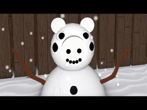 ROBLOX PIGGY SNOWMAN JUMPSCARE - YouTube
