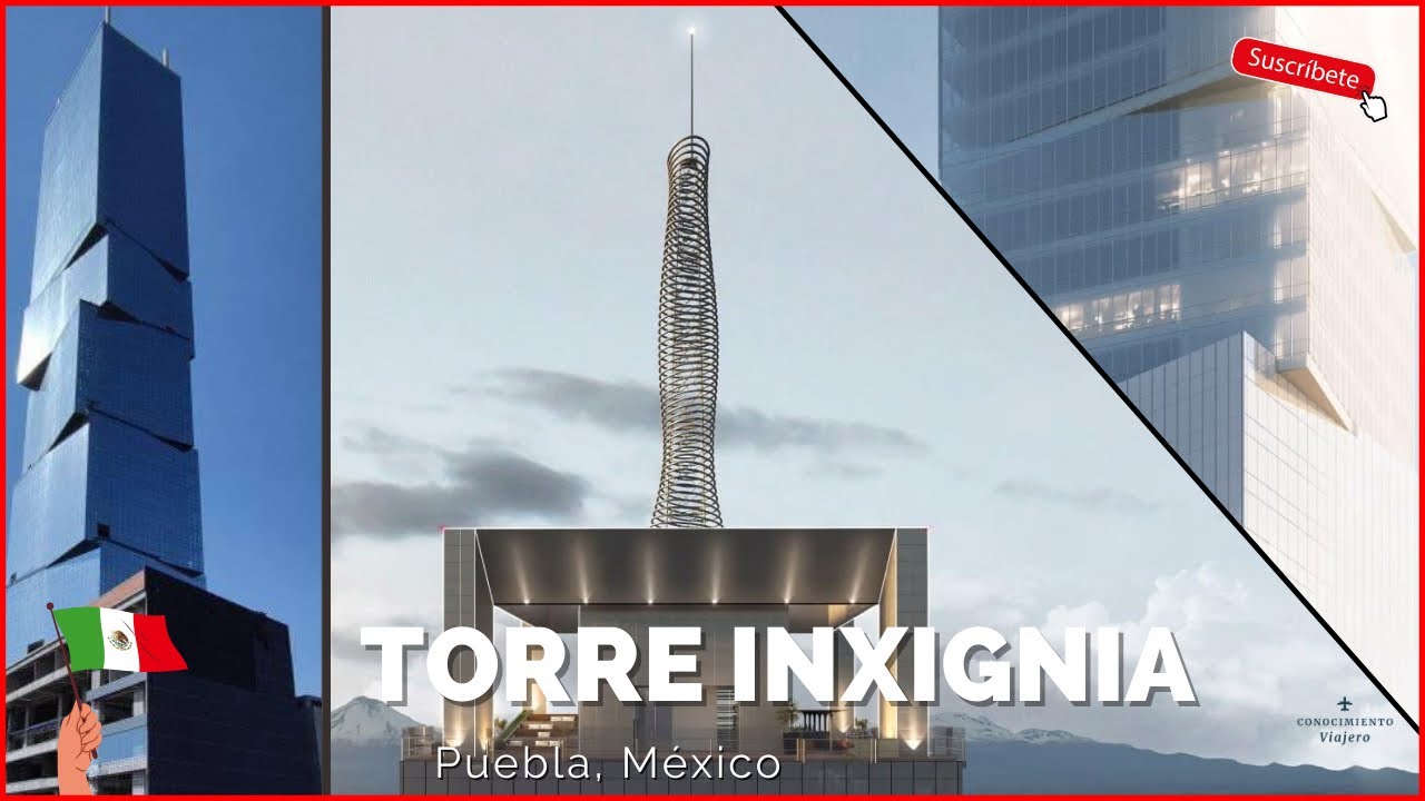 GRAN Auge De ALTURA! Spire Torre INXIGNIA #Puebla, #México - YouTube