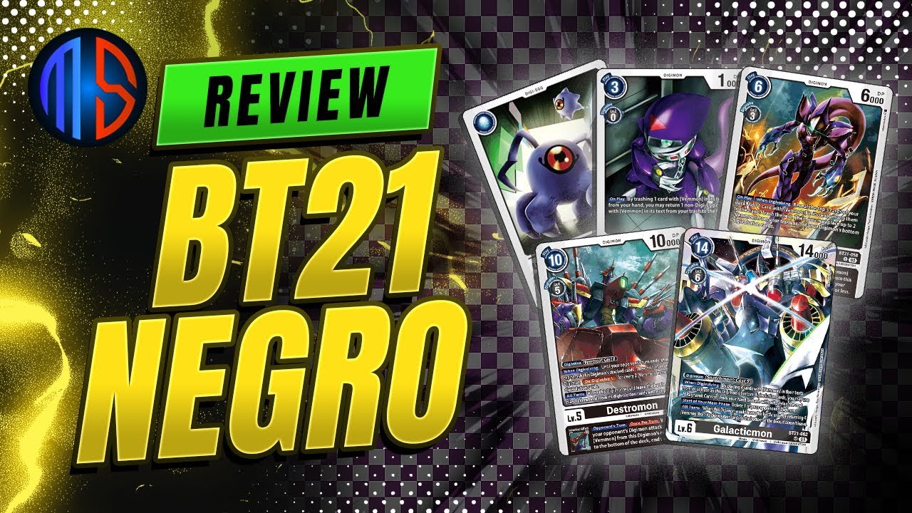 REVIEW BT21: WORLD CONVERGENCE | NEGRO | Digimon TCG - YouTube