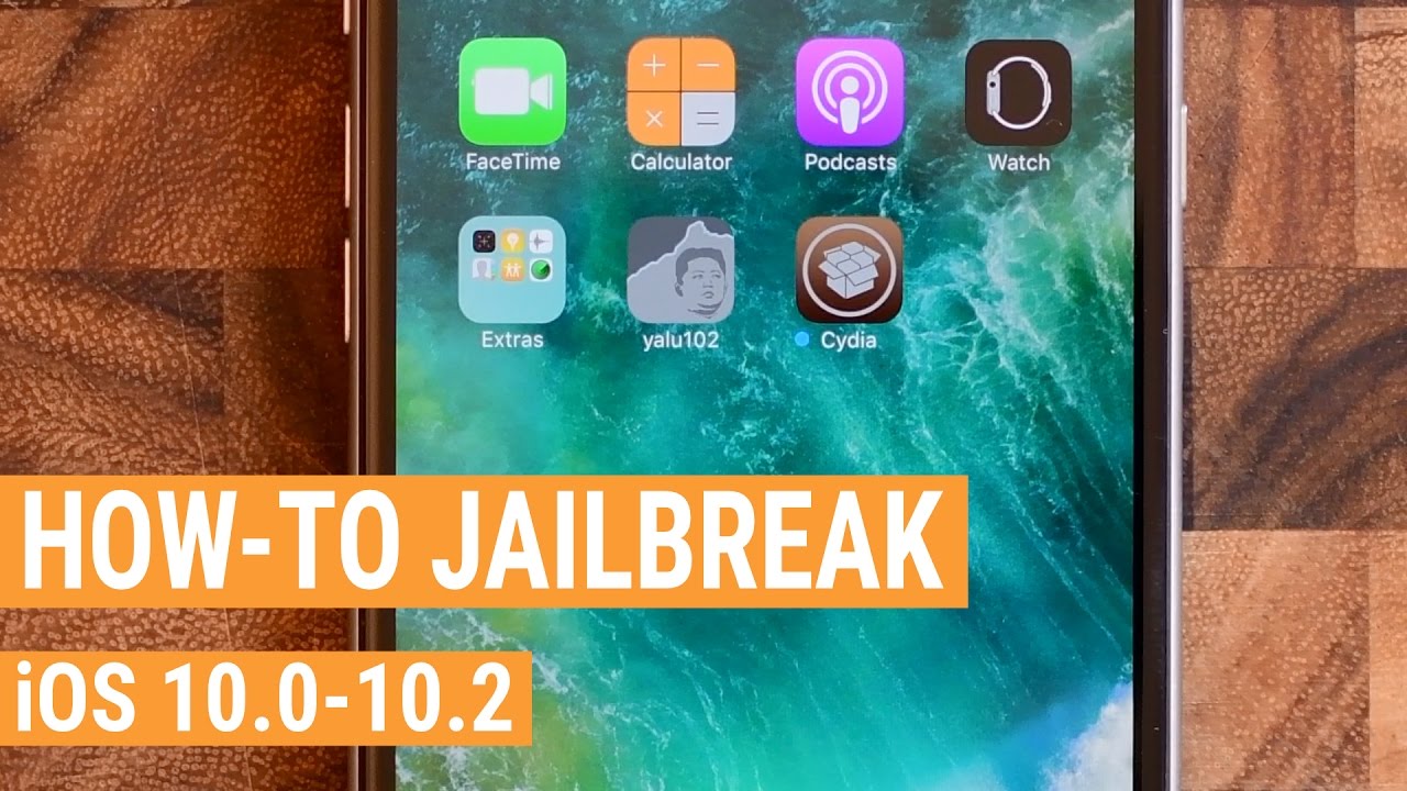 How-To: Jailbreak on iOS 10.0 - 10.2 - YouTube