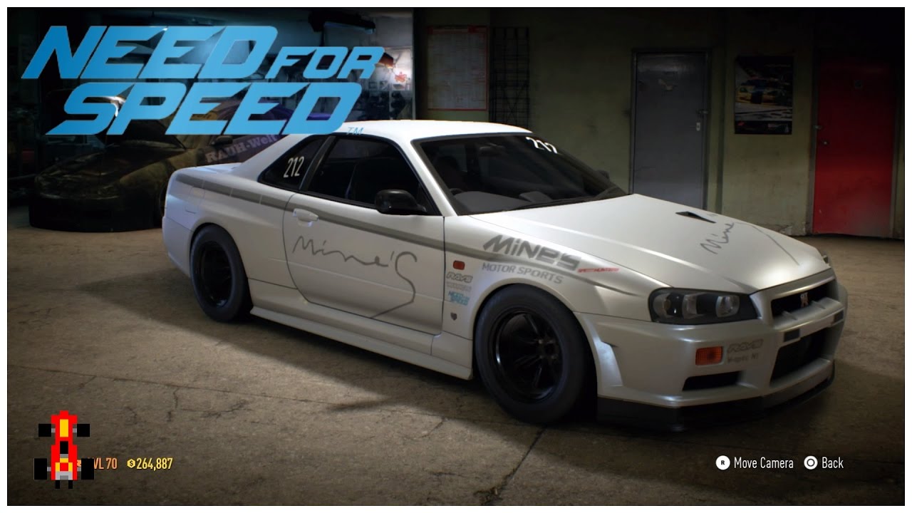 Need For Speed 2015 | Drag Build | Nissan Skyline GT-R R34 - YouTube