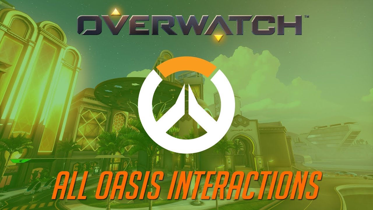 Overwatch - All Oasis Interactions - YouTube