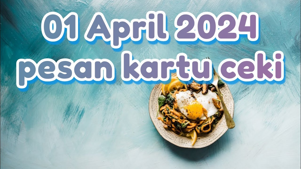 Pesan kartu ceki🍒 sudah saatnya kamu melepaskan sesuatu dan memulai ...