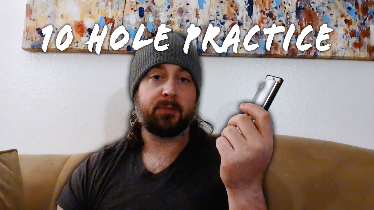Good Harmonica Practice - All 10 Holes on the Harp - YouTube
