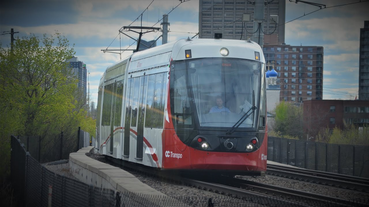 OC Transpo 2018 Alstom Citadis Spirit #1125 | Line 1 Confederation ...