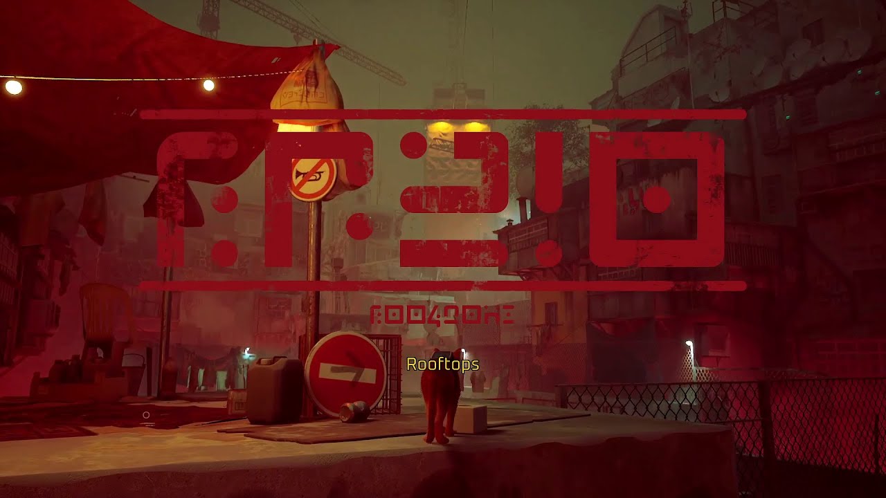 11 Stray gameplay pc game 2022 walkthrough Chapter 5 Rooftops - YouTube