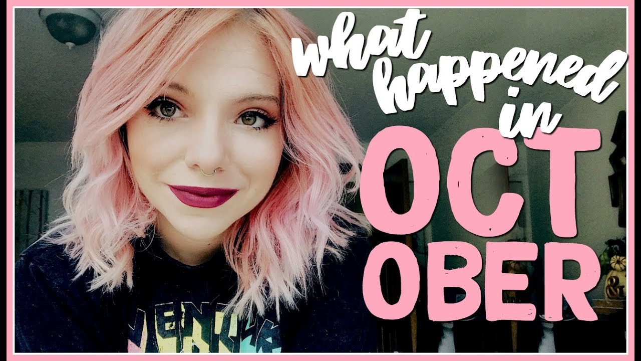 WHAT HAPPENED IN OCTOBER VLOG 2017 YouTube what-happened-in-october-vlog-2017-youtube