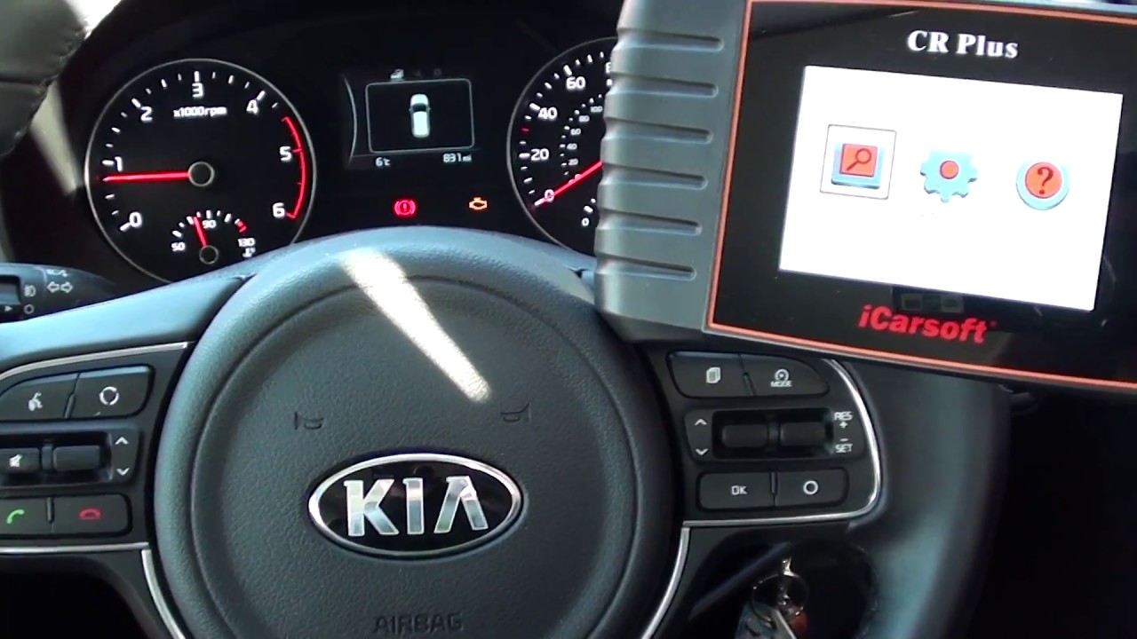 CR Plus Kia Engine Warning Light Reset Diagnose P0238 Boost Sensor ...