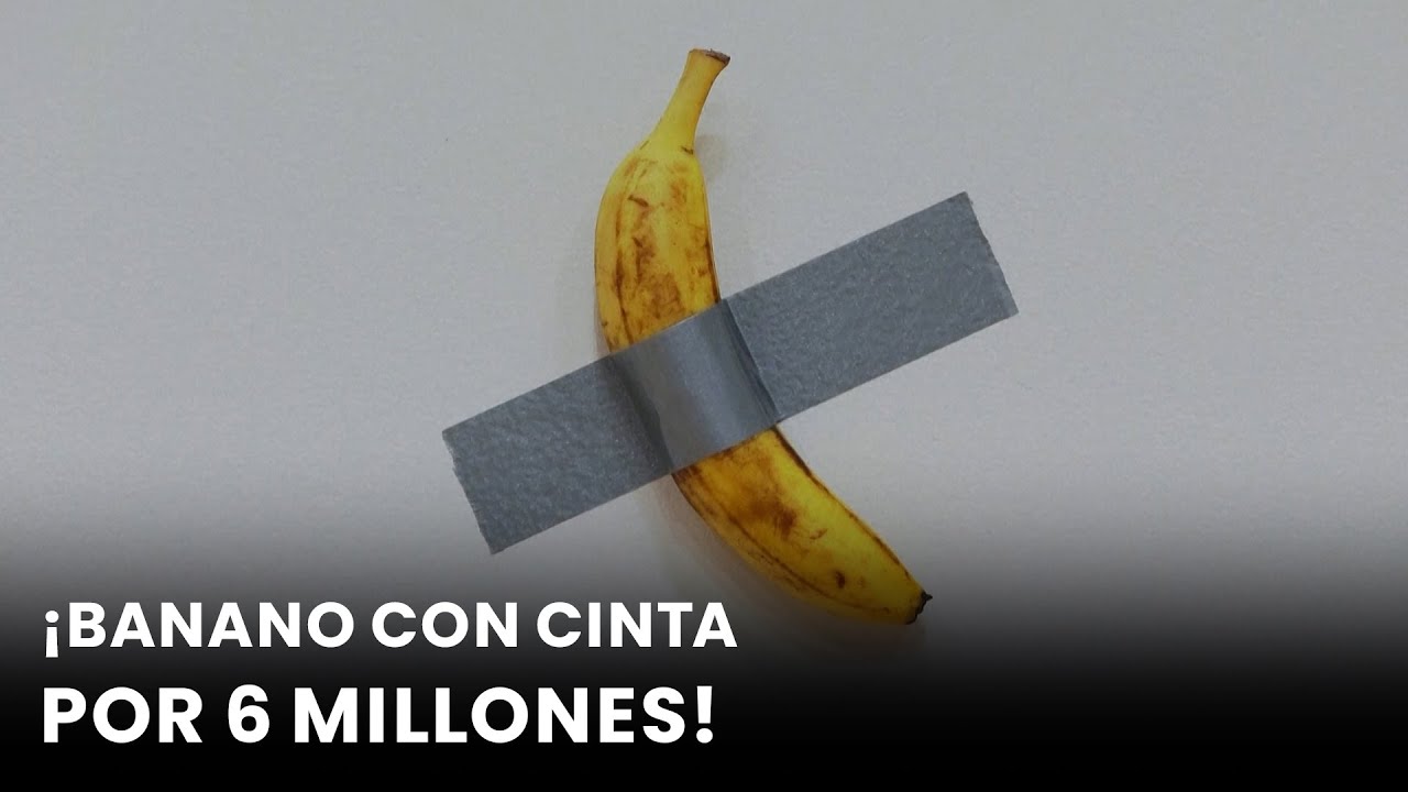 Banana Pegada a la Pared Vende por 6.2 Millones de Dólares en Subasta ...