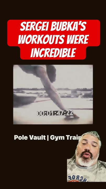 Sergei Bubka’s Incredible Workout Routines 💪 | Legendary Pole Vault Training #Shorts - YouTube