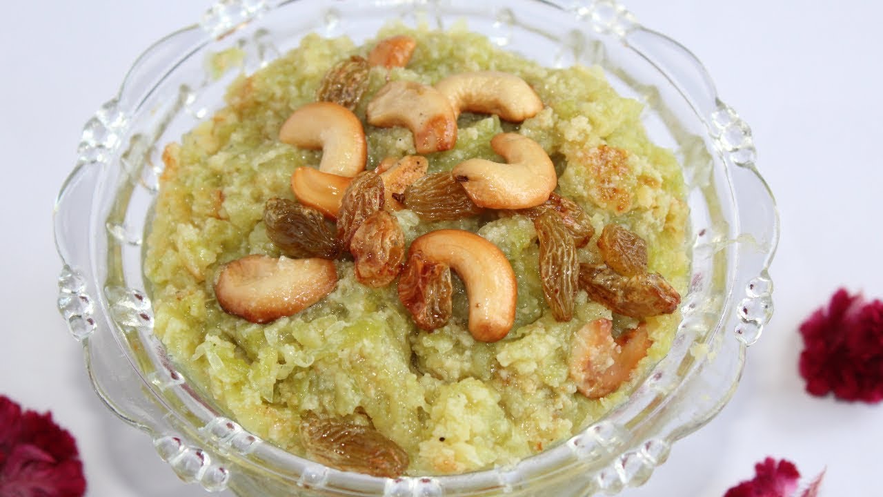 Churakka/Bottle Gourd Halwa -Lauki Halwa-Organic bottle gourd dessert ...
