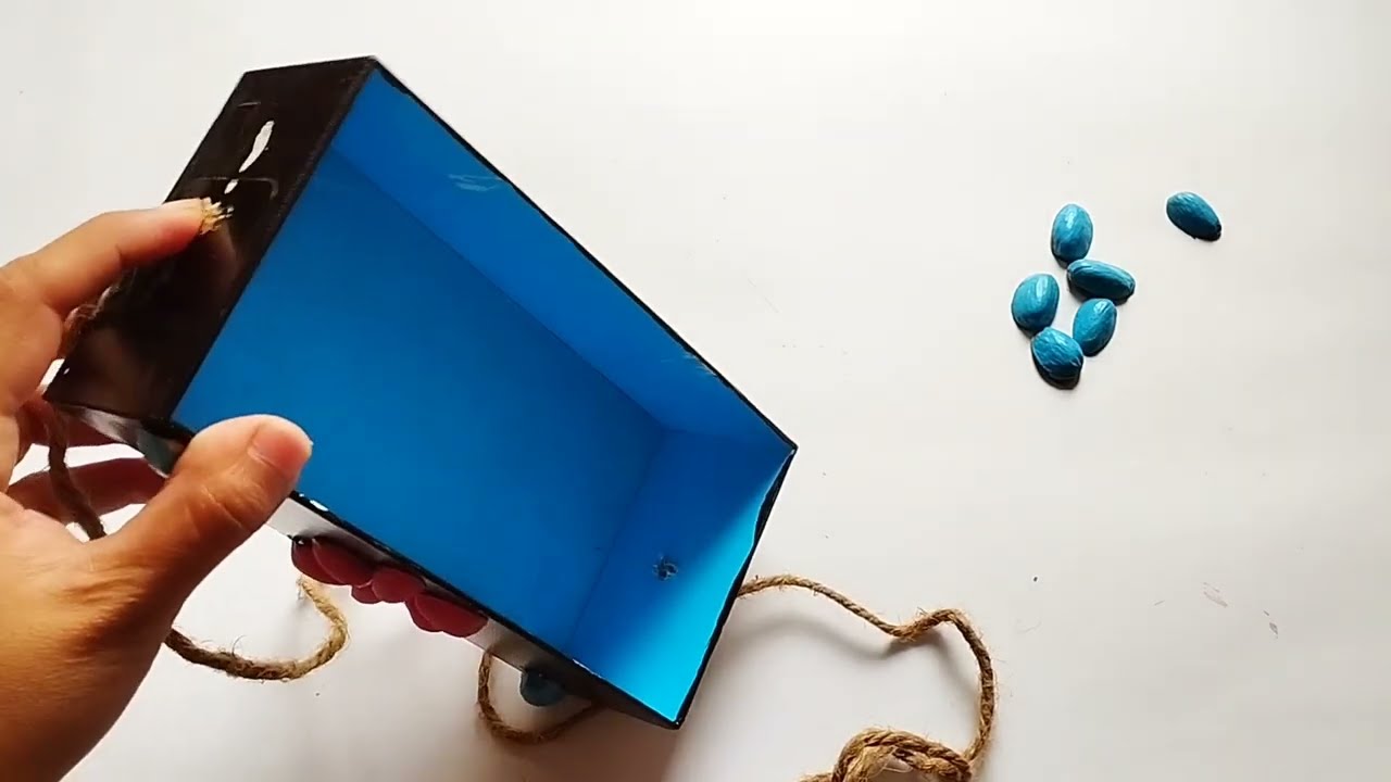 Best of Waste Mobile Box Craft Ideas | Multi Use Mobile Box ...