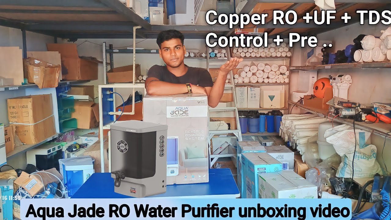 Aqua Jade RO Water Purifier | Unboxing|Installation //ro service ro ...