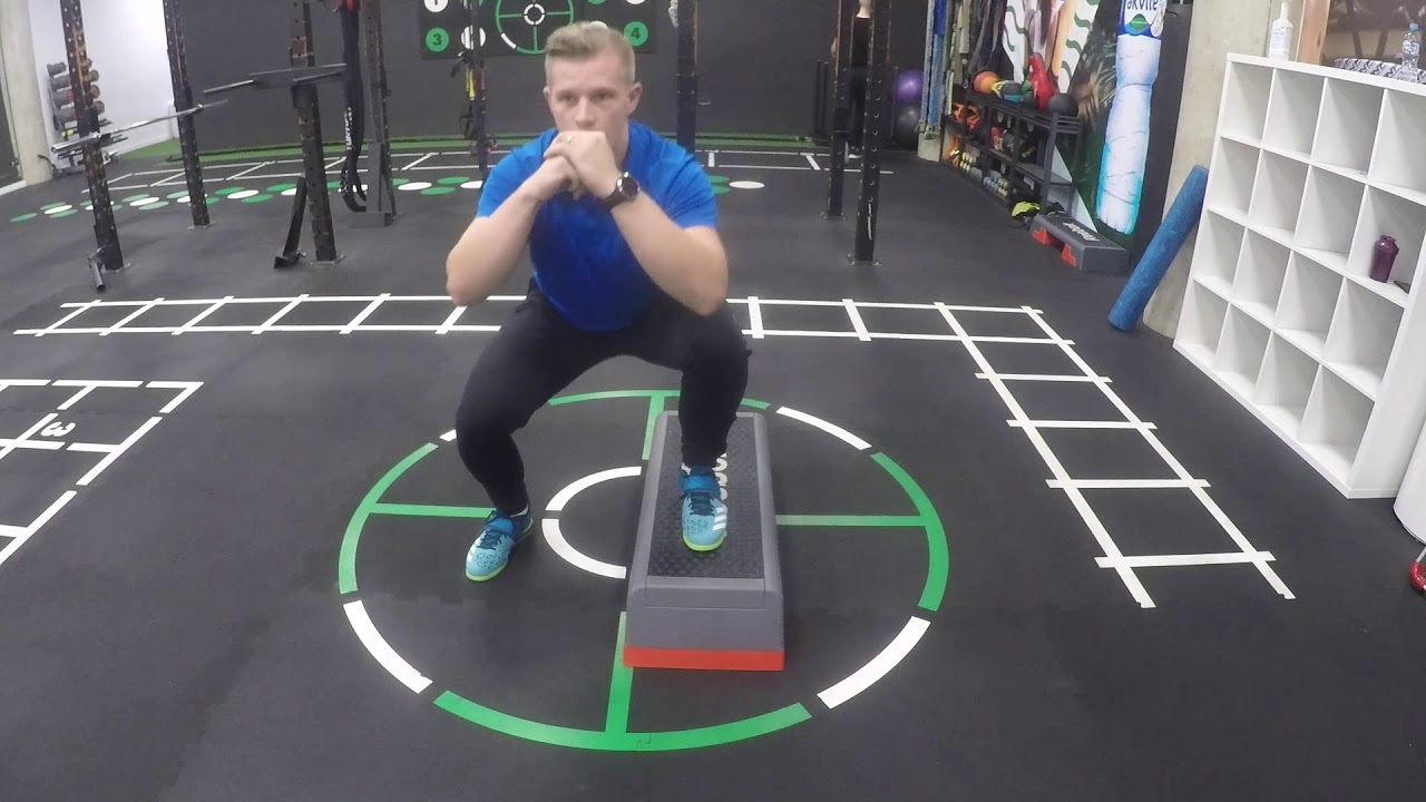 Jump up thru step demo - YouTube