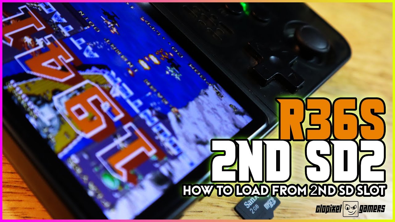 How to Load games on the R36S from the 2nd SD Slot (TF2 Game Slot ...