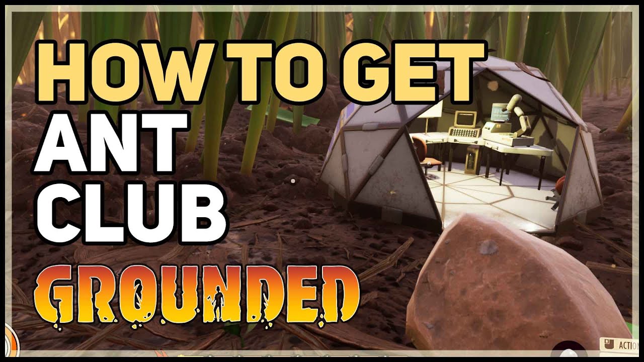 How to get Ant Club Grounded Level 2 Weapon - YouTube