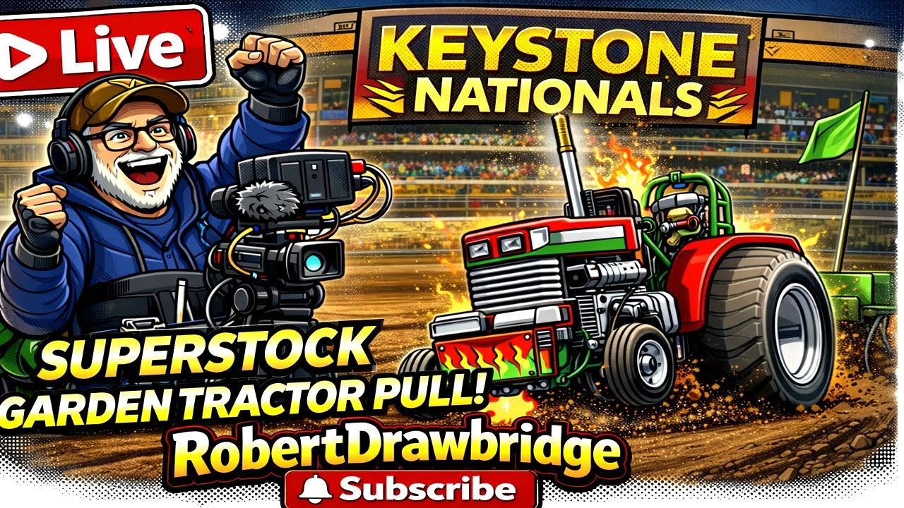 Keystone Nationals Garden Tractor Pull - YouTube
