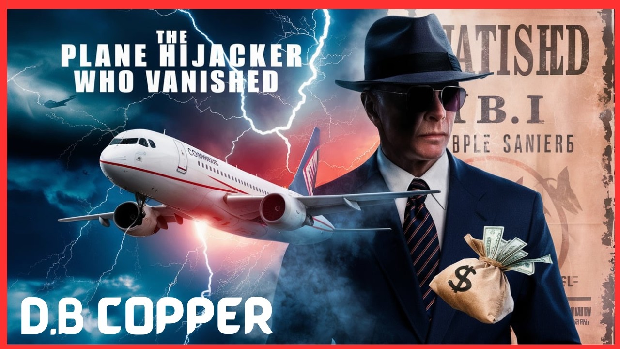 D.B Copper Hijacker Who vanished / 1971 Hijacking / Air plane hijacking ...