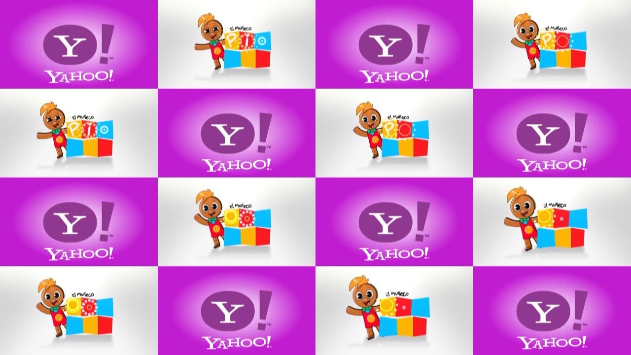 Yahoo Logo + Pin Pon logo intro 1 Million times - YouTube