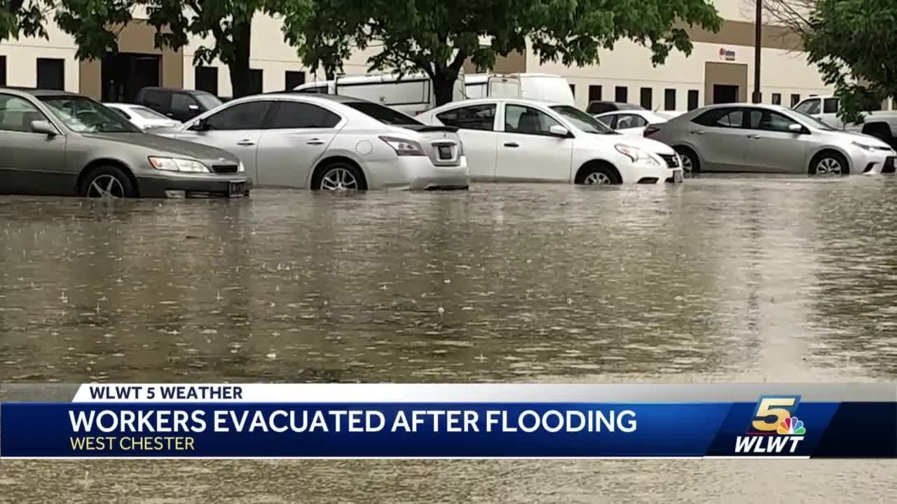 Waters receding after flash flooding in West Chester that caused ...