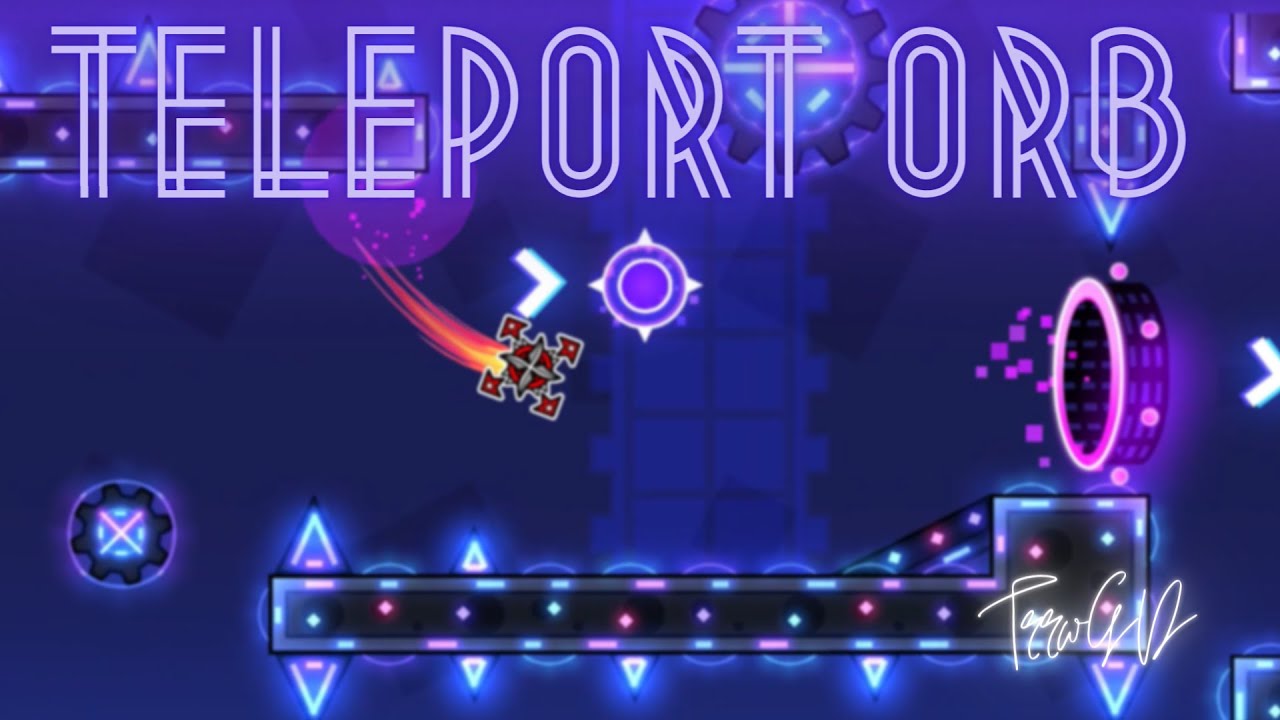 Teleport orb by AleXin (All coins) | Geometry Dash - YouTube