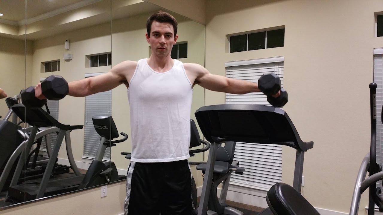 Best Exercise to Build Broad, Capped Shoulders - YouTube