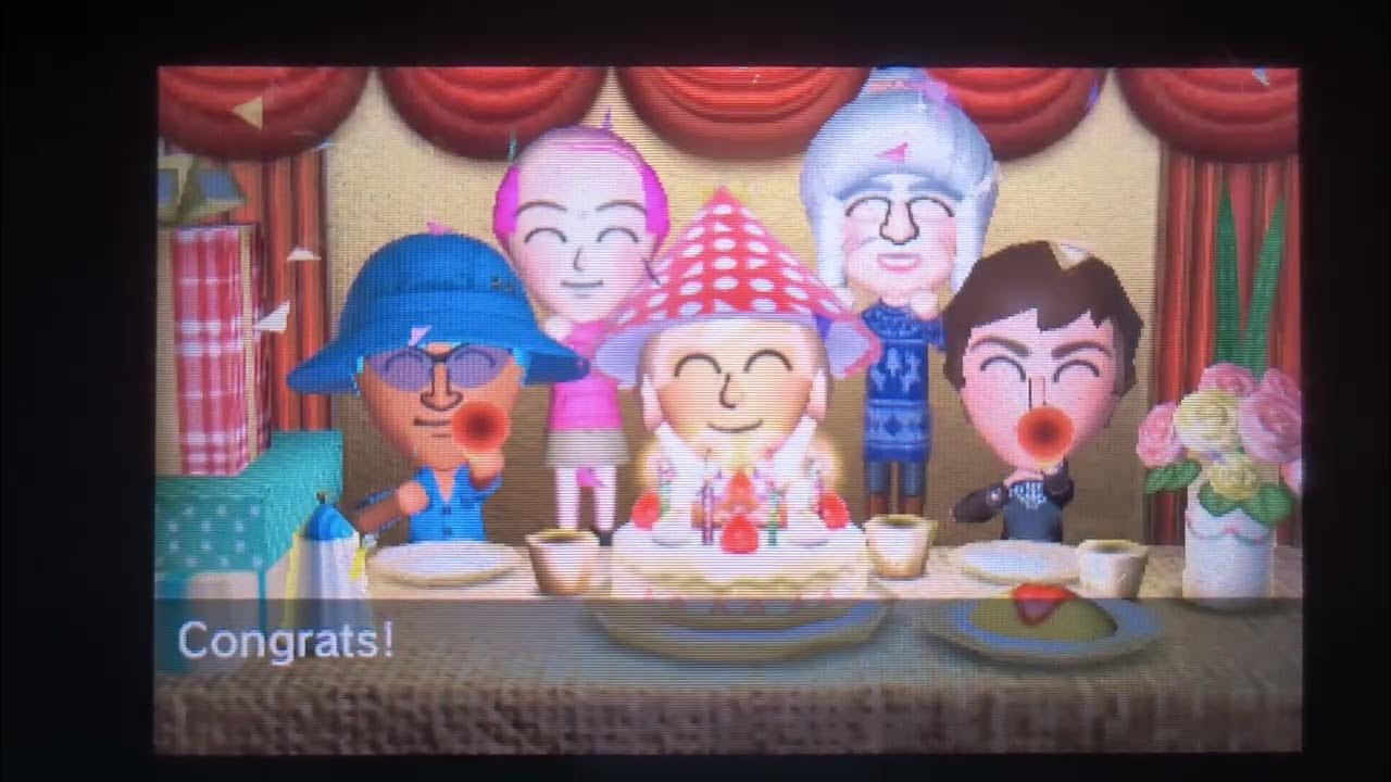 Tomodachi Life - Mii News - Rie Turns 25 - YouTube