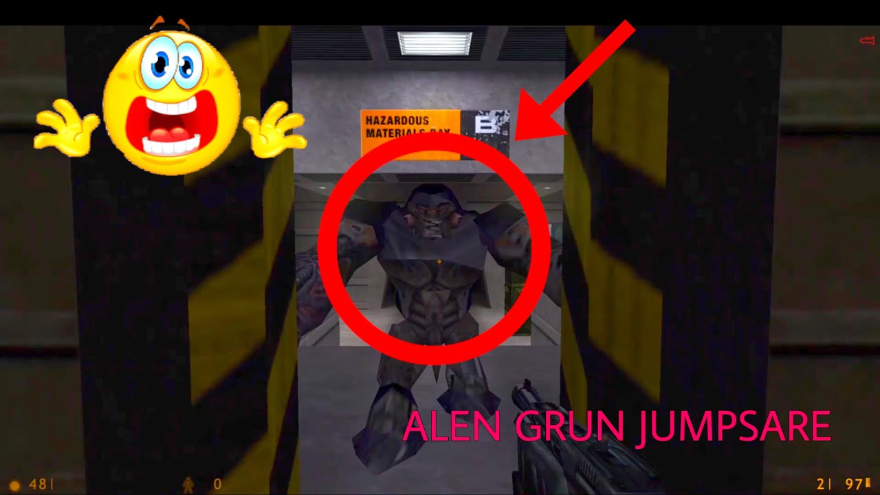 Alien grunt jumpscare - YouTube