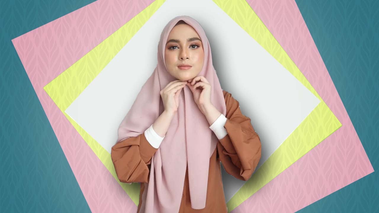 Hijab Tutorial | Cara Memakai Hijab Segiempat Simple & Mudah untuk ...
