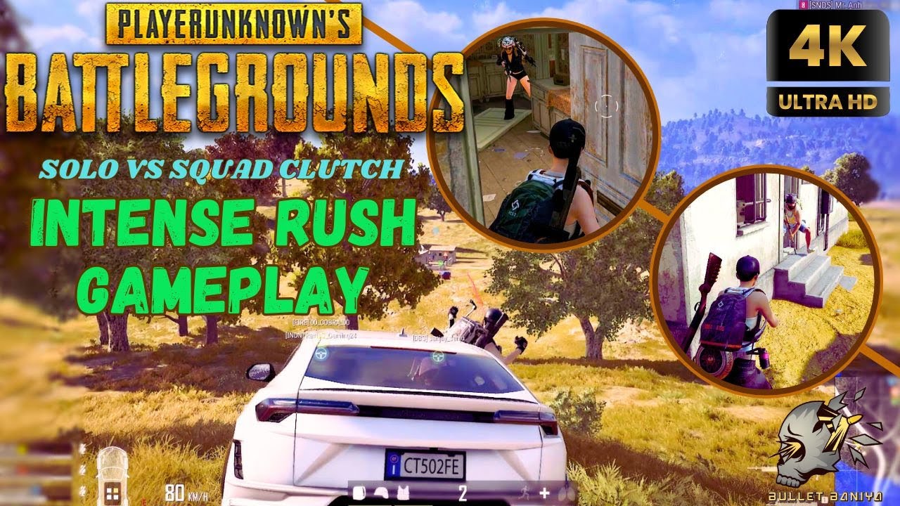 PUBG-PC | Intense Rush Gameplay | RTX 3060ti Ryzen 5 5600x (4K-60FPS ...