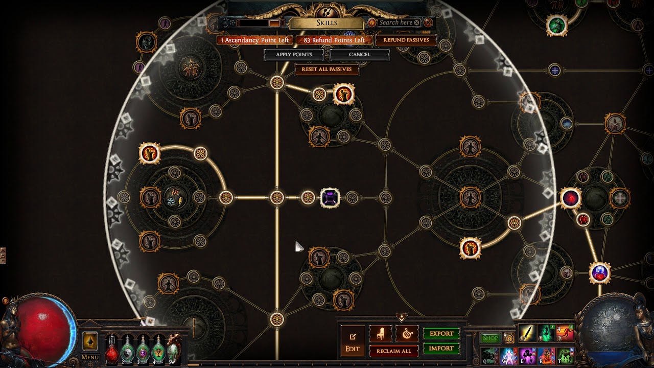 Path of Exile Carrion Golem Skill tree - YouTube