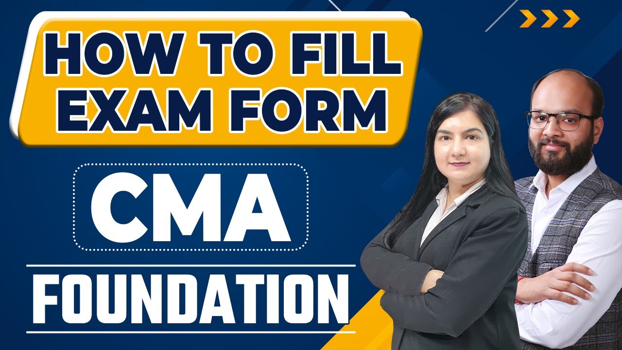 How to Fill Exam Form CMA Foundation Dec 24 | Complete Process | CMA ...